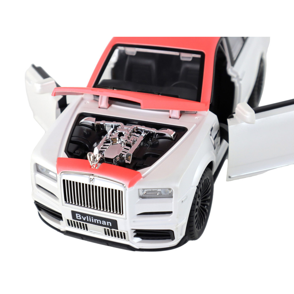 Car R/C 1:20 White and Red Pilot Car - 15487